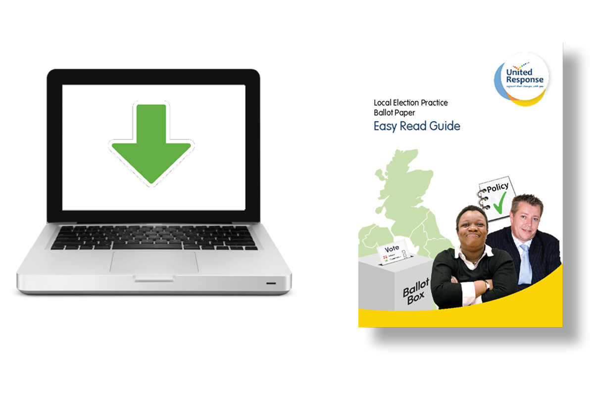 Local Election Practice Ballot Paper: Easy Read Guide – My Vote My Voice